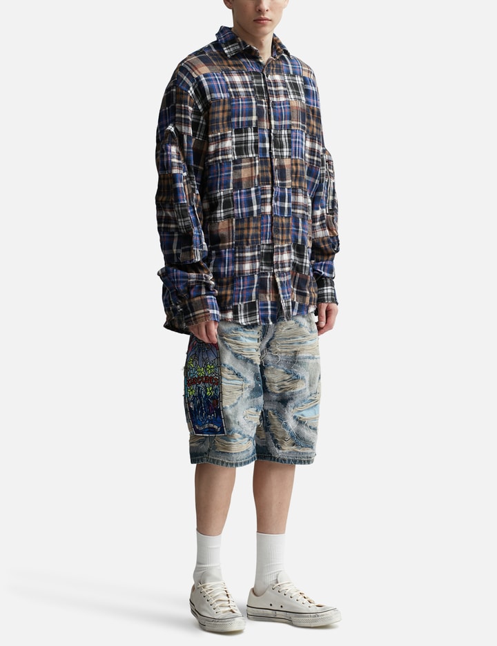 Who Decides War - MULTI-PLAID POCKET FLANNEL | HBX