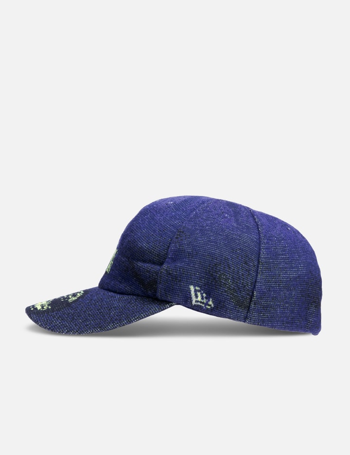 TOLQ Knit Baseball Cap - Blue 100% cotton, six-panel knit cap with ...