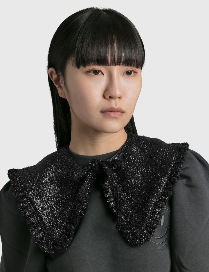Ganni - Sparkle Frill Collar | HBX - Globally Curated Fashion and ...