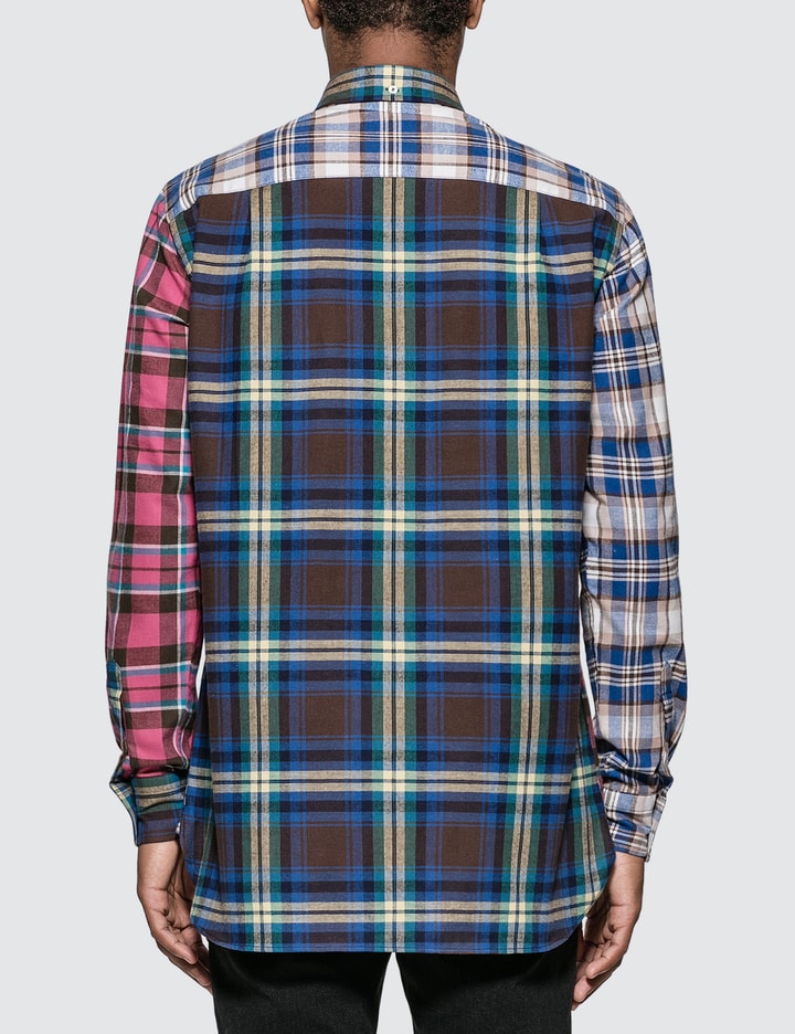 로에베 - ELN Patchwork Check Overshirt | HBX