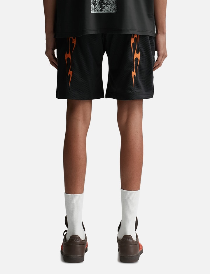 Pleasures - Flame Mesh Shorts | HBX - Globally Curated Fashion and ...