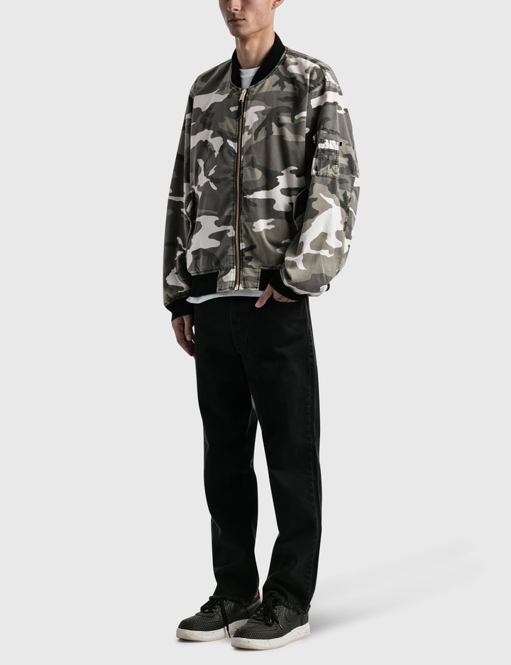 Fostex Garments - Vintage Wash Camo Bomber Jacket | HBX - HYPEBEAST 為您 ...