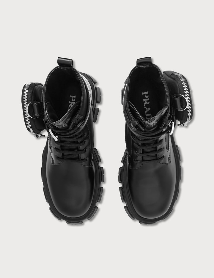 Prada - Chunky Boots With Pouch | HBX