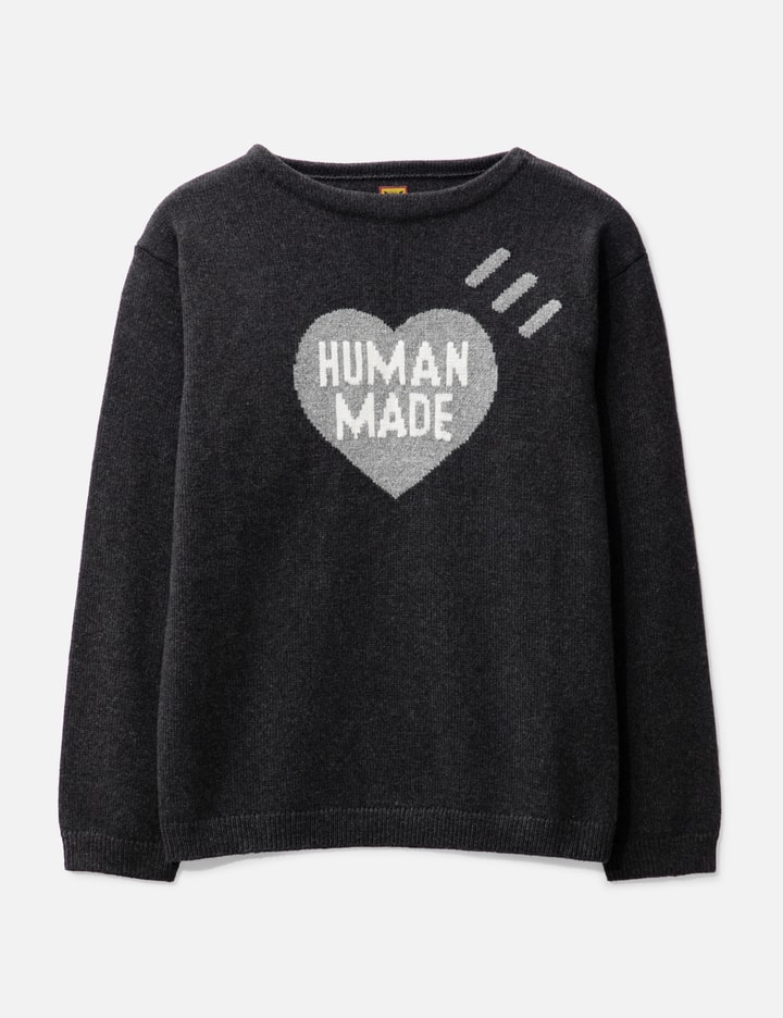 Human Made - Heart Knit Sweater | HBX - Globally Curated Fashion and ...