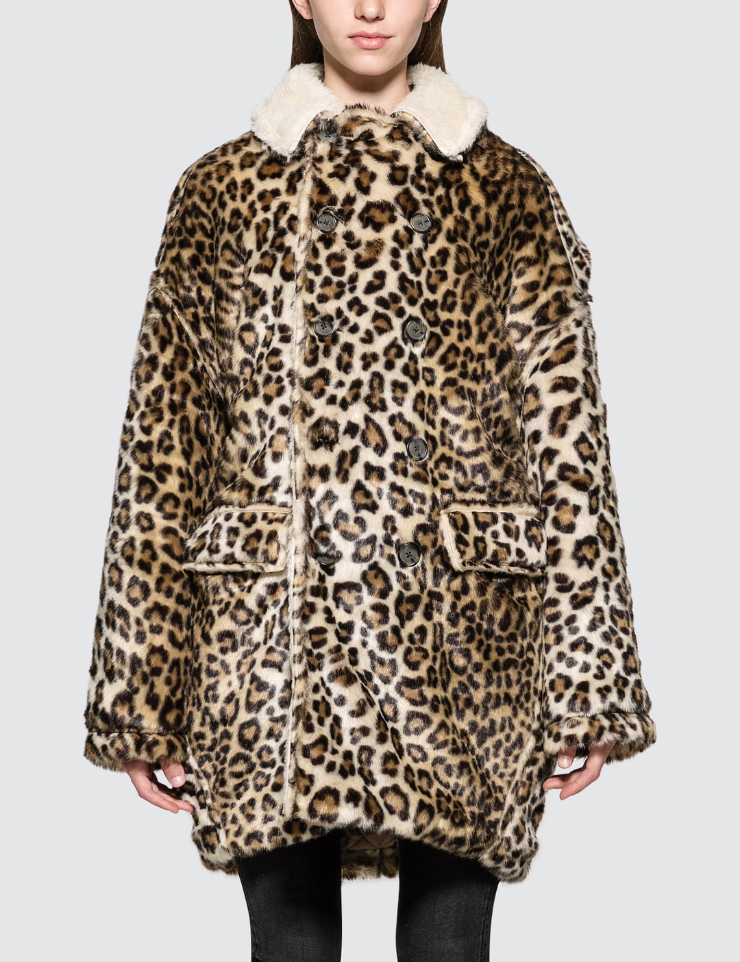 R13 - Leopard Hunting Coat | HBX