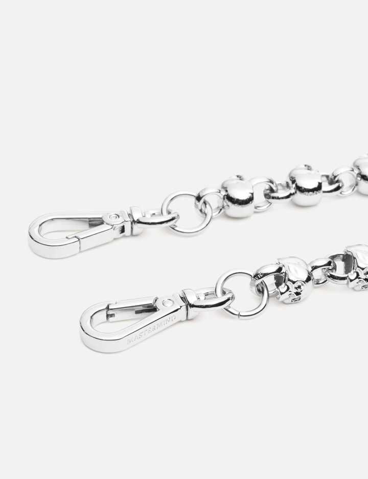 Mastermind Japan Wallet Chain - Premium silver skull motif chain for a ...