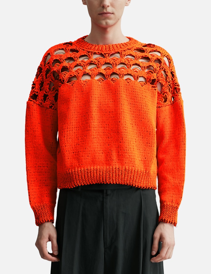 Dries Van Noten - Open Knit Sweater | HBX