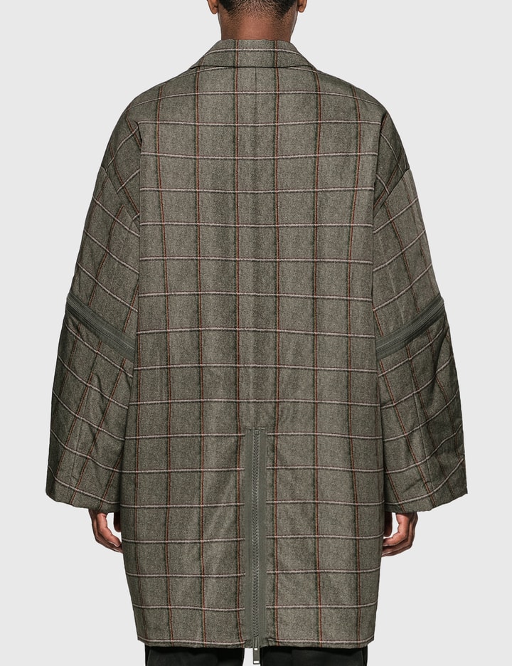 Undercover - Long Check Puffer Jacket | HBX - Globally Curated Fashion ...