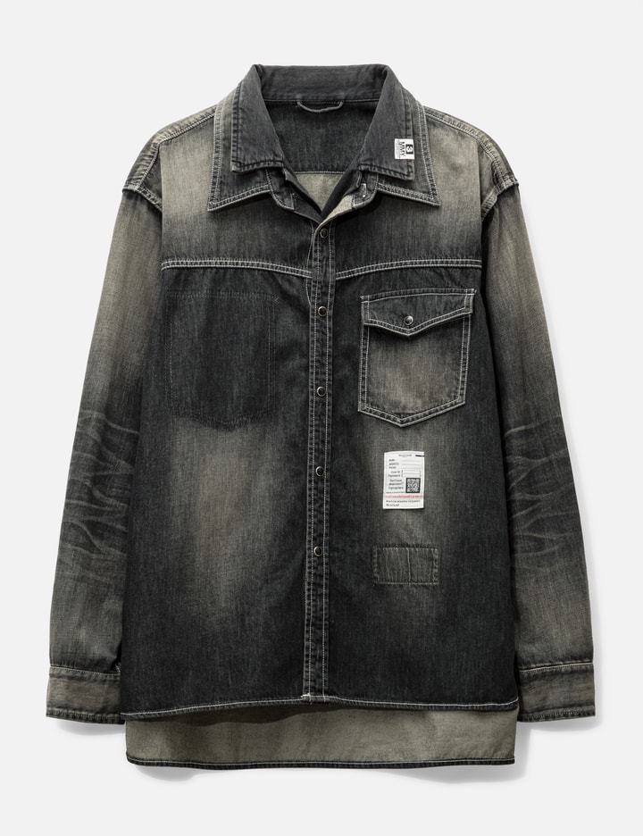 Maison Mihara Yasuhiro - Double Layered Denim Shirt | HBX