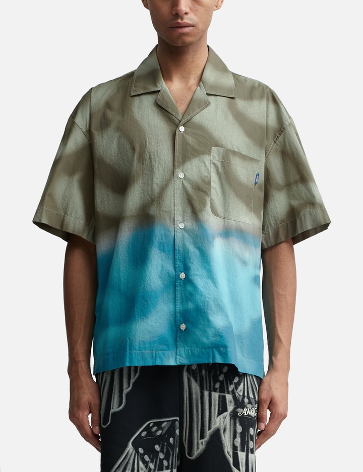 Awake NY - Awake Ny X Mundo Dip Dyed Camp Shirt | HBX