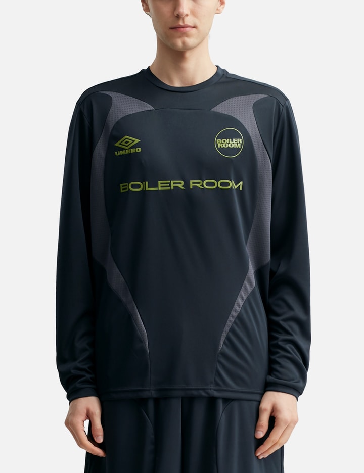 Boiler Room - BOILER ROOM x Umbro Long Sleeve Football T-shirt | HBX