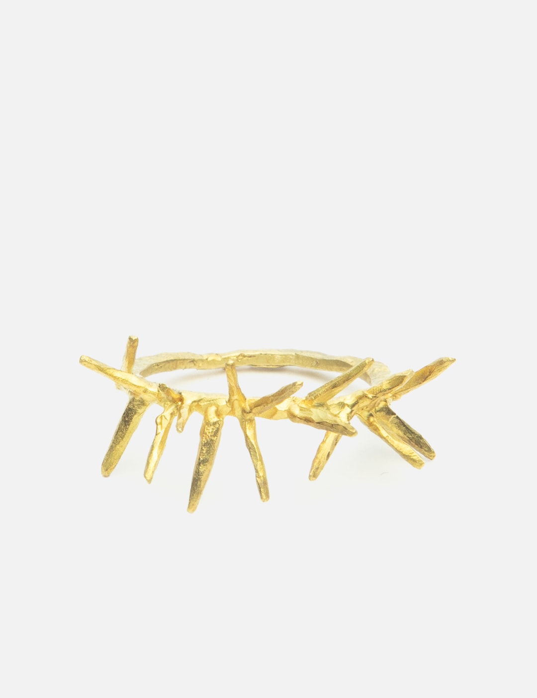 Undercover - UC1E4R01 Brass Thorn Ring | HBX