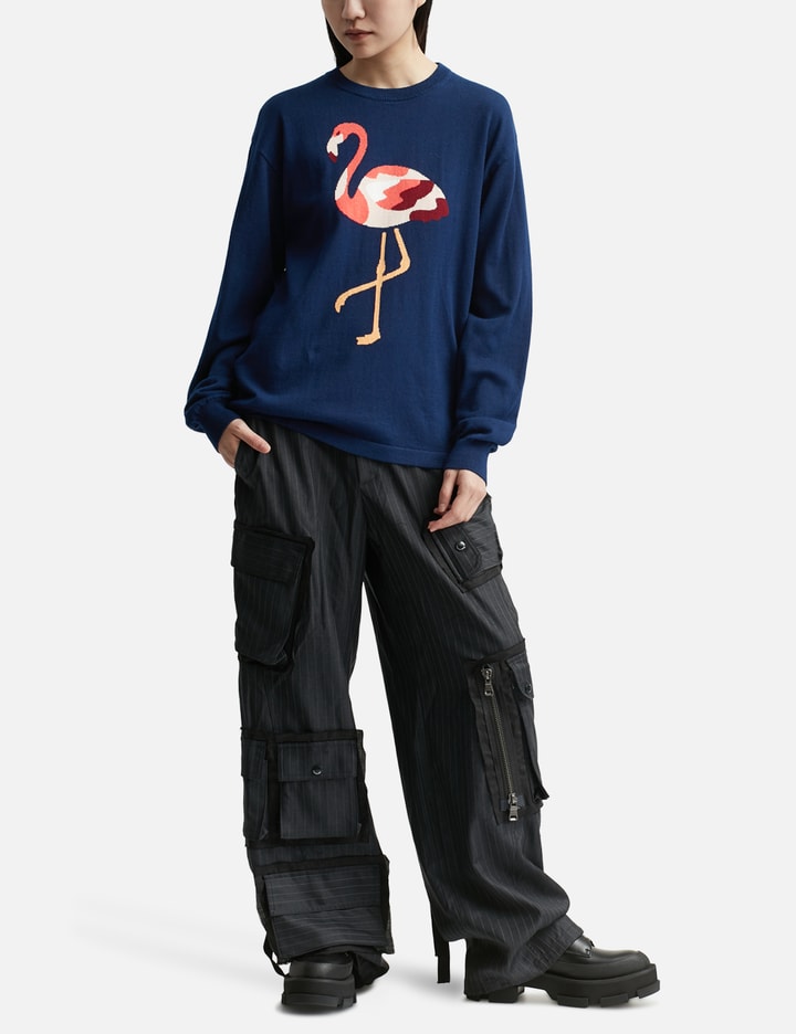 Human Made - FLAMINGO KNIT SWEATER | HBX - Globally Curated Fashion and ...