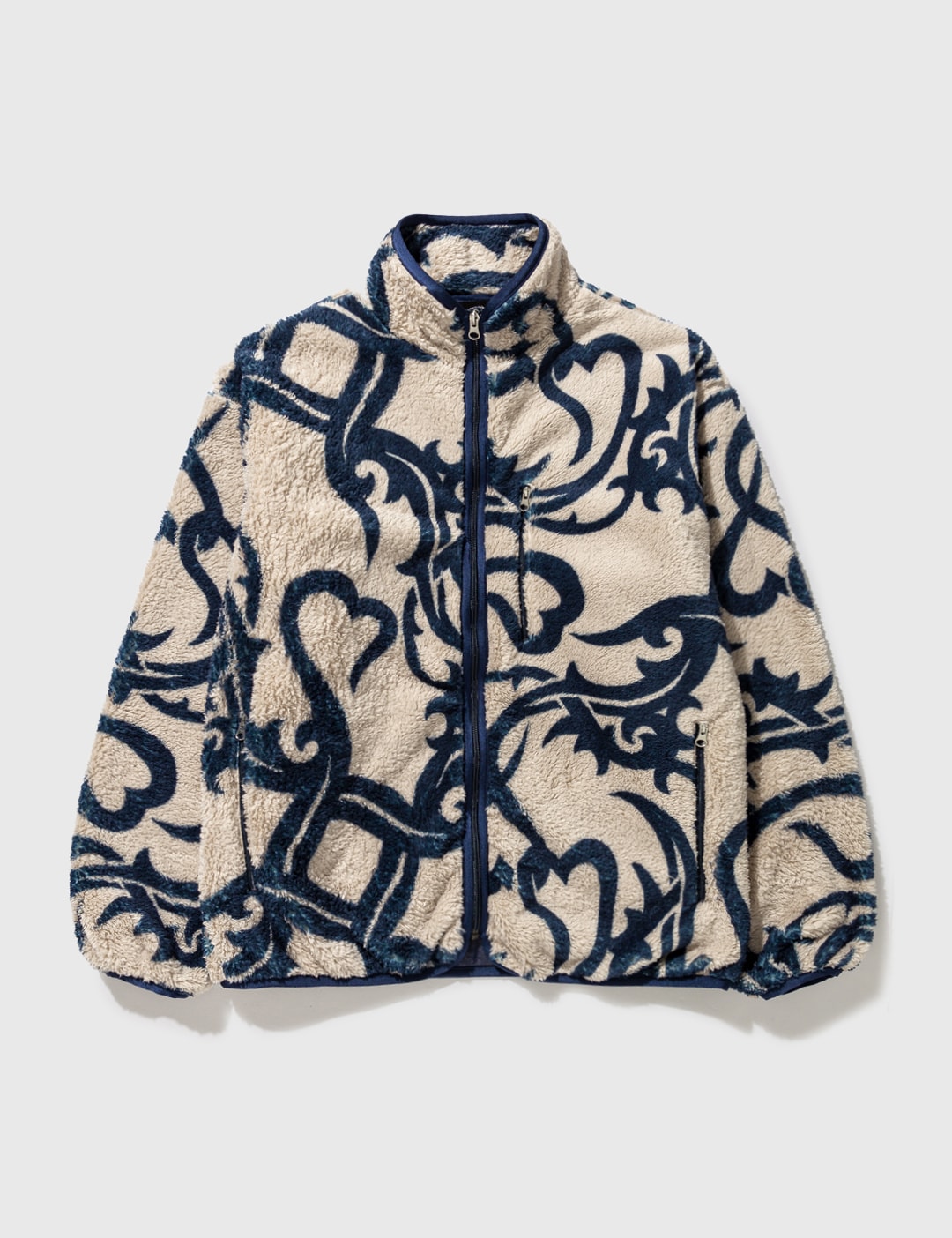 Flagstuff - Original Tribal Camo Fleece Jacket | HBX - Globally Curated Fashion and Lifestyle by ...