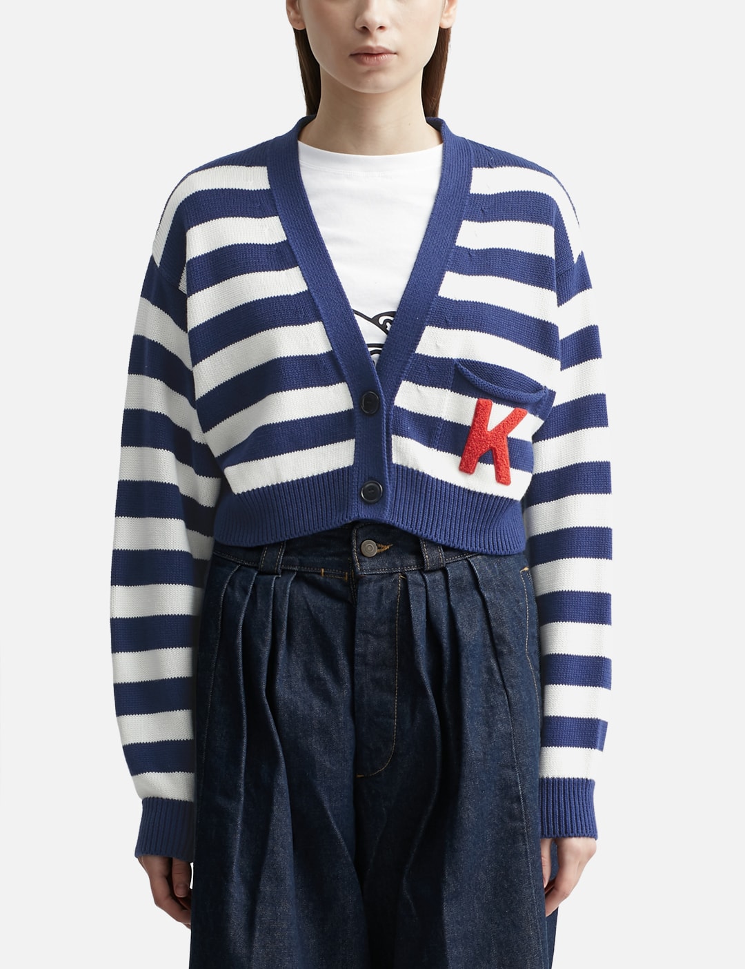 Kenzo - Nautical Stripes Cardigan | HBX - Globally Curated Fashion and ...