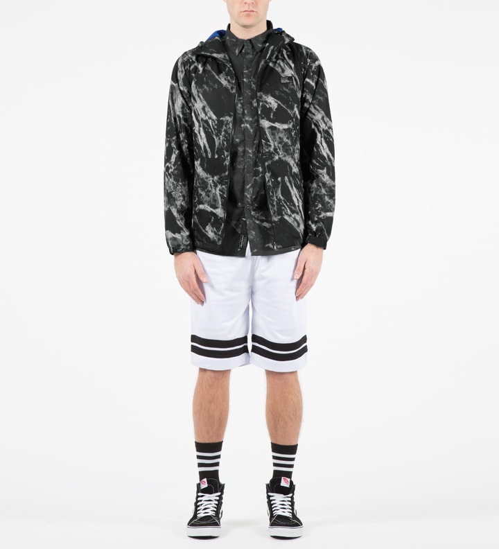 GRAND SCHEME - Black Marble Jacket | HBX - Globally Curated Fashion and ...