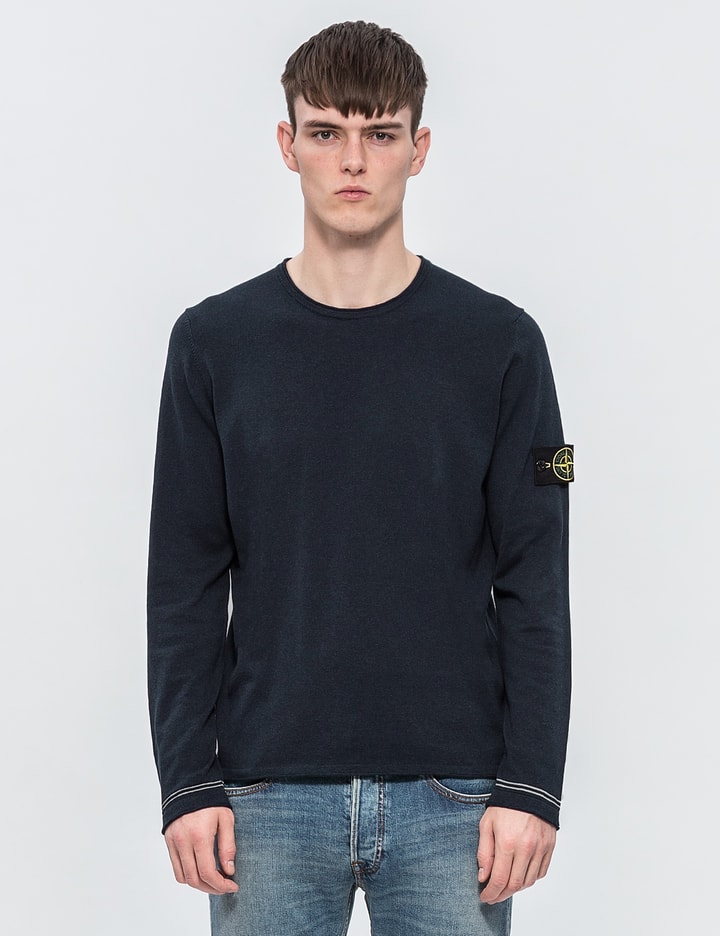 Stone Island - Knit Sweater | HBX - Globally Curated Fashion and ...