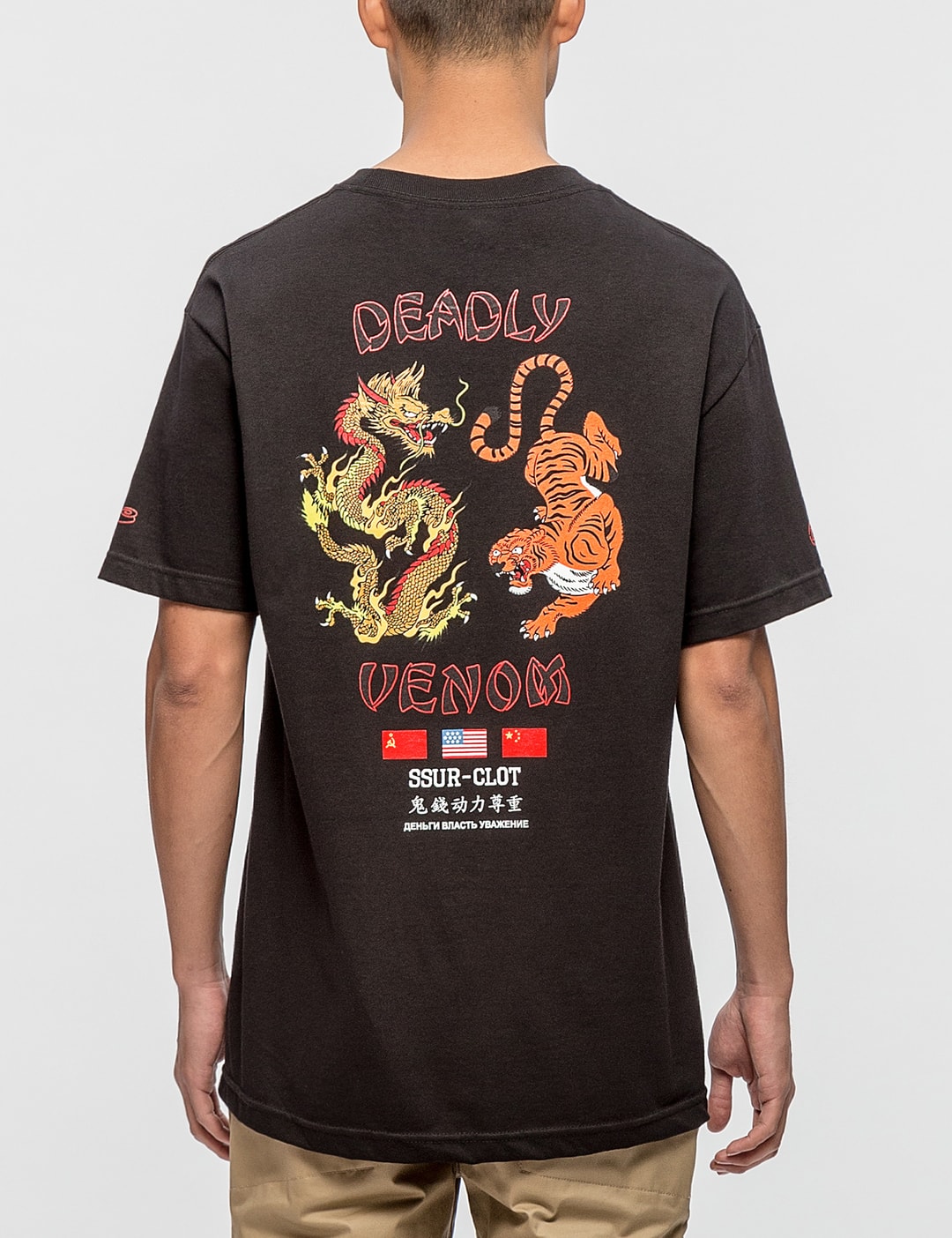 SSUR - Clot X SSUR Tiger Dragon T-shirt | HBX - Globally Curated ...