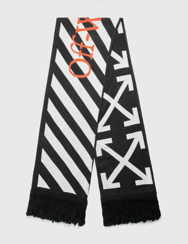 Off-White™ - Arrow Scarf | HBX - Globally Curated Fashion and Lifestyle ...