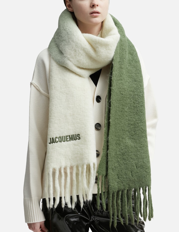 Jacquemus - L'ECHARPE MOISSON Gradient Scarf | HBX - Globally Curated ...