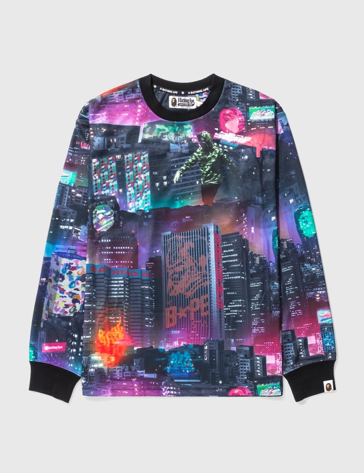 Bape A Bathing Ape Cyberpunk Long Top In Multicolor | ModeSens