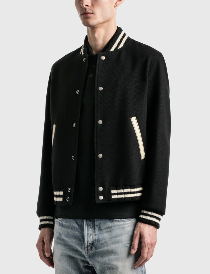 Saint Laurent - Teddy Jacket In Wool | HBX - Globally Curated Fashion ...