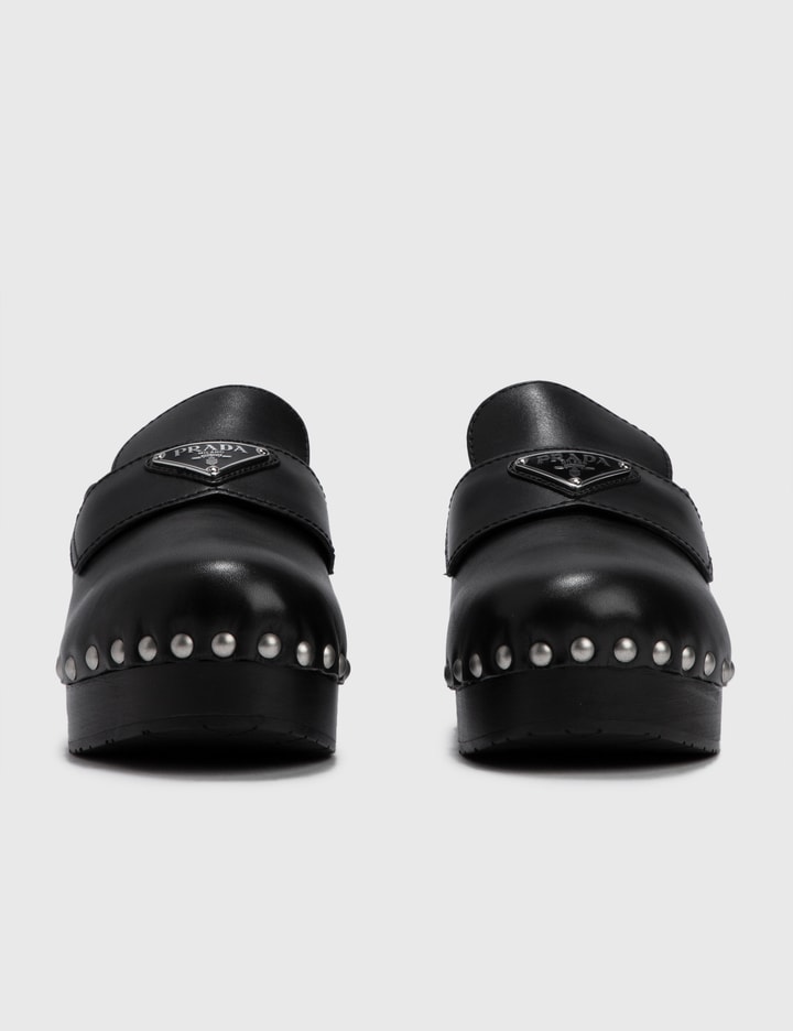 Prada - Leather Clogs | HBX - Globally Curated Fashion and Lifestyle by ...