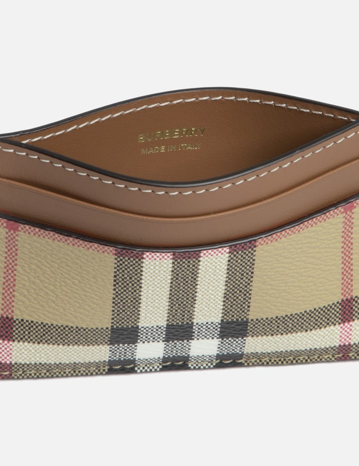 Burberry - Check and Leather Card Case | HBX - Globally Curated Fashion ...