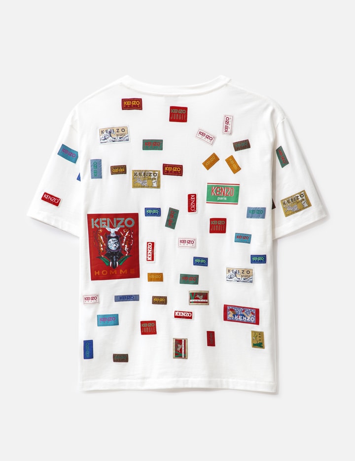 Kenzo - Oversized Archives Labels T-shirt | HBX - Globally Curated ...