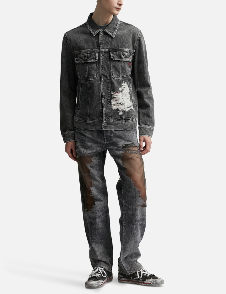 Diesel - Distressed Denim Jacket | HBX