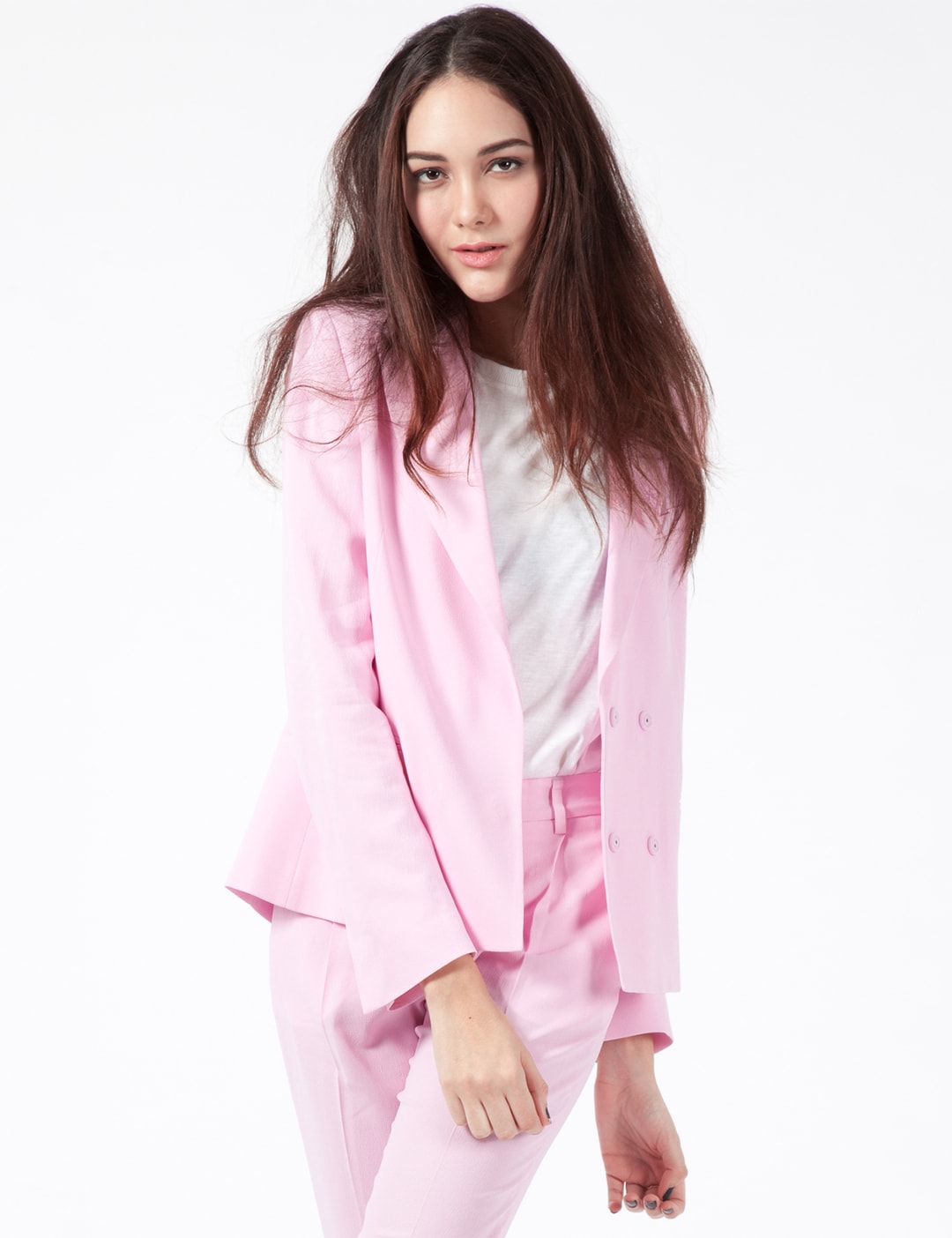 MSGM - Pink Giacca Jacket | HBX - Globally Curated Fashion and Lifestyle by Hypebeast