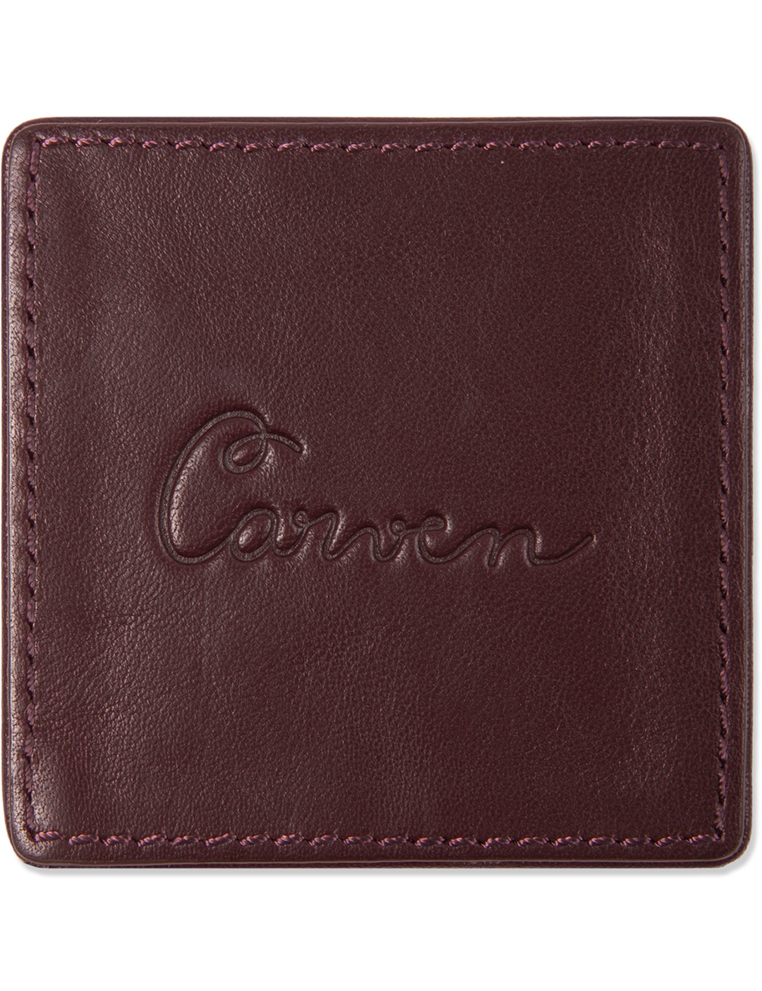 CARVEN - Burgundy Porte Monnaie Coin Case | HBX - Globally Curated ...